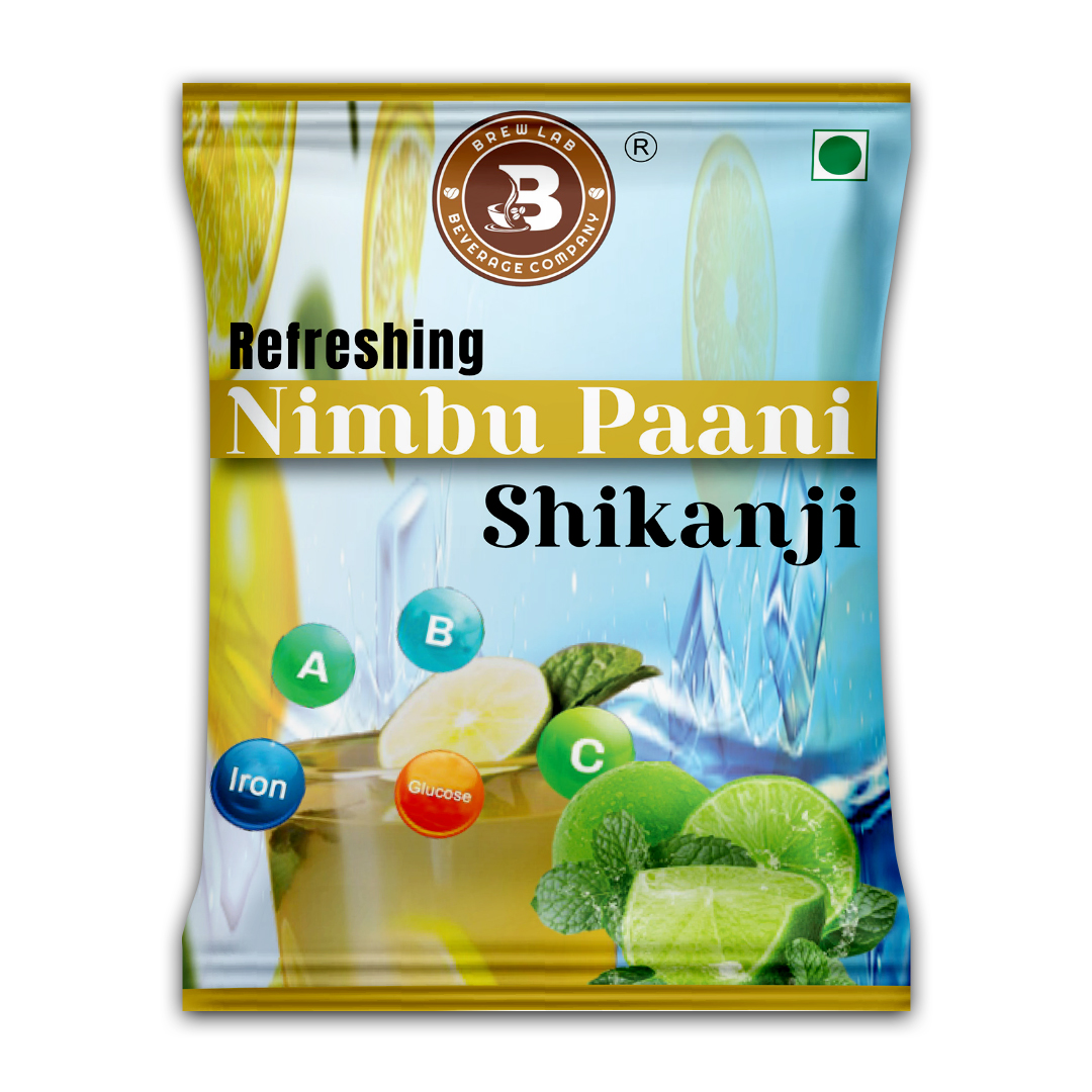 Brew Lab Refreshing Nimbu Pani Shikanji | Nimbu Pani Masala | Instant ...
