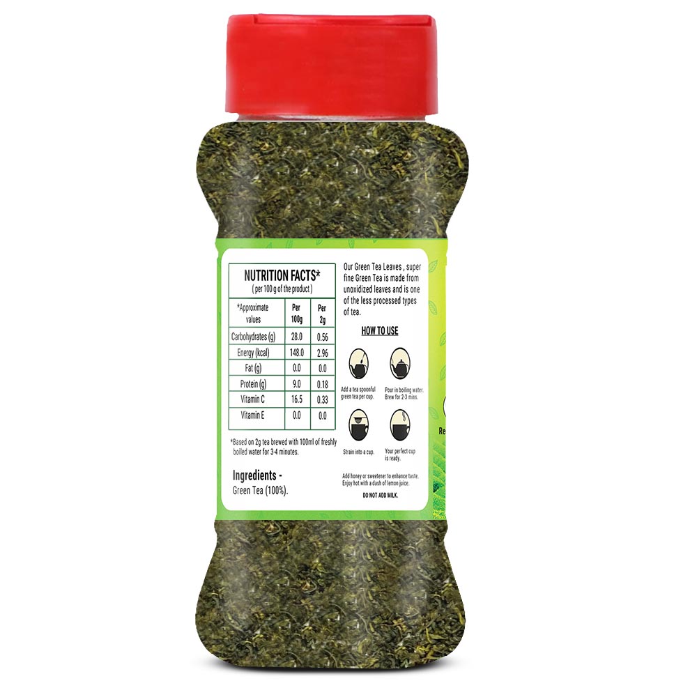 Brew Lab Elaichi Green Tea Leaves | 0% Bitterness Real Herbs | Real ...