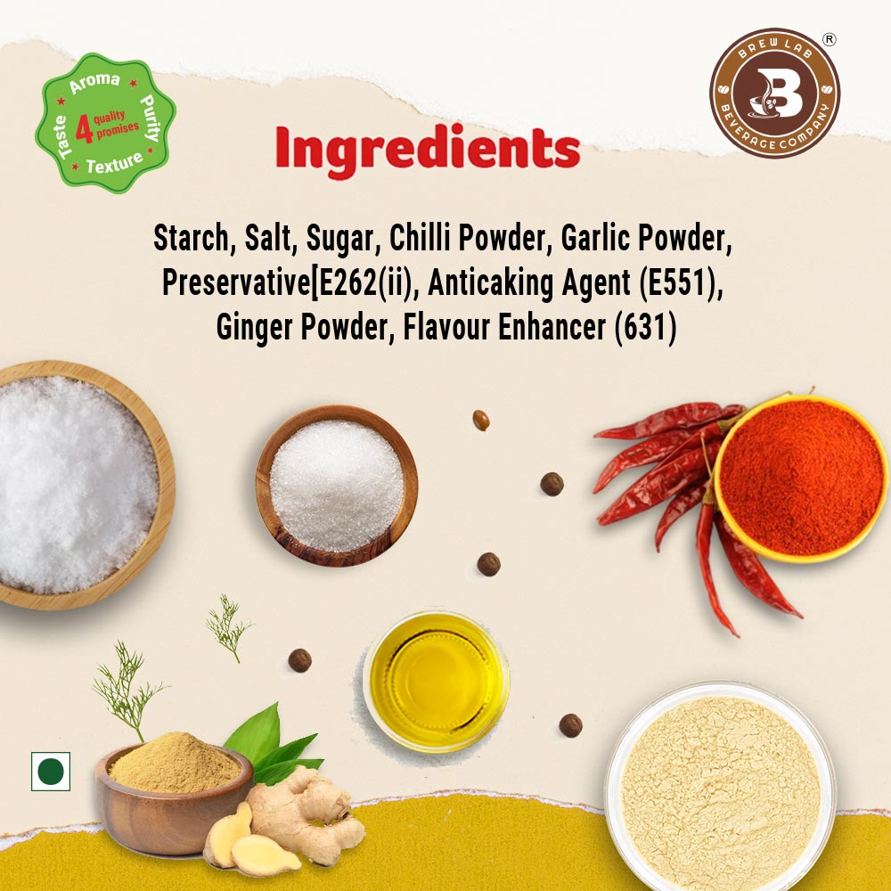 Brew Lab Noodle Seasoning Powder | Ready to Cook Masala for Chowmein ...