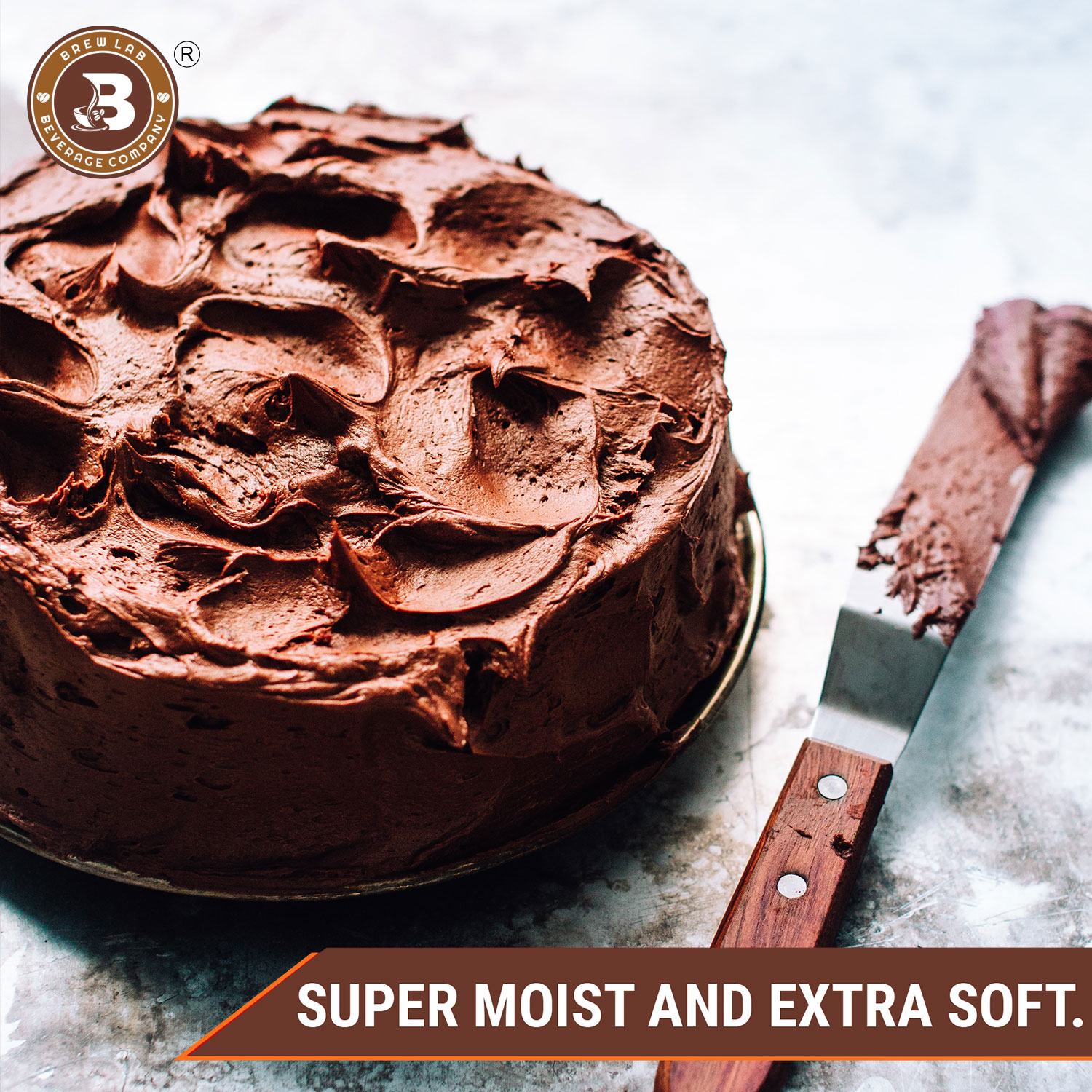 Brew Lab Oven Cake Mix | Chocolate Flavored Oven cake | (75gm)