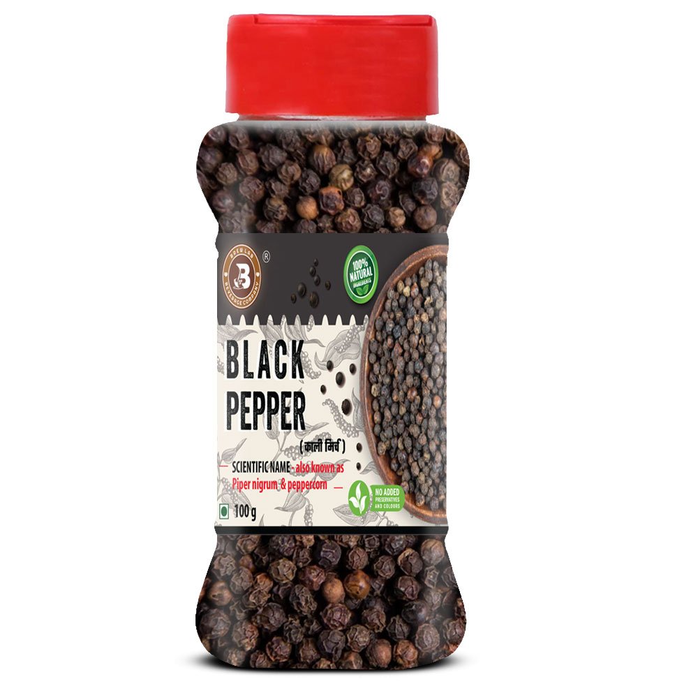 Brew Lab Pepper-100g + Mace-70g + Cinnamom-50g + Elaichi-80g + BayLeaf ...